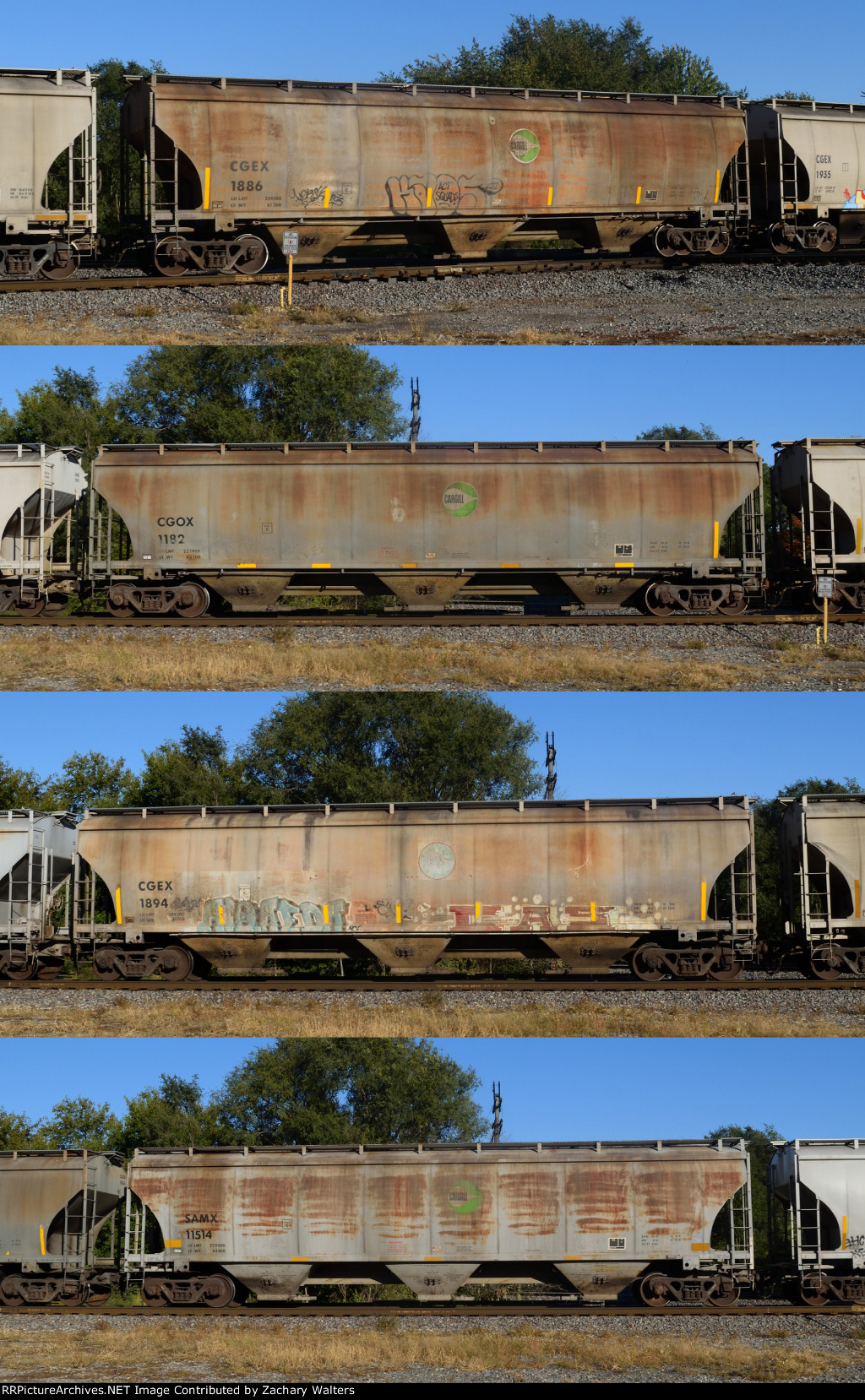 CGEX CGOX SAMX Hoppers